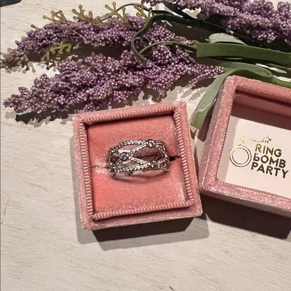Bomb Party | Jewelry | Bomb Party Purple Topaz Ring 8 | Poshmark
